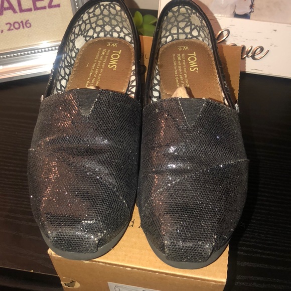 Toms | Shoes | Toms Classic Glitter | Poshmark